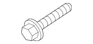 Genuine Porsche WHT-005-459 |Rear Upper Control Arm Bolt | FREE ...