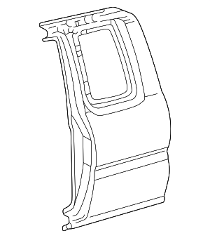 61611-04011 - Side Panel - 1995-2004 Toyota Tacoma | OEM Genuine Toyota ...