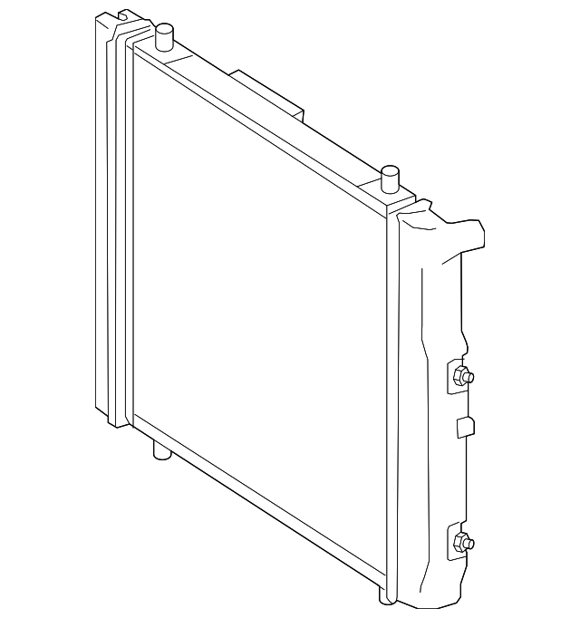 463-501-02-00 - Auxiliary Radiator 2016-2018 Mercedes-Benz | Mercedes ...