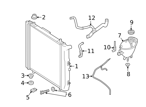 Radiator & Components for 2016 Mercedes-Benz G 550 | Mercedes-Benz USA ...