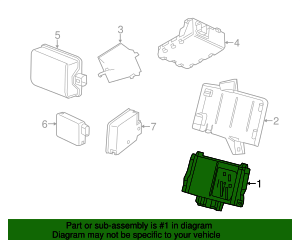 2014-2018 GM Active Safety Control Module 85579623 | TascaParts.com