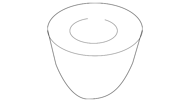 2012-2023 Audi High Mount Lamp Grommet 8T8-945-243-A | Audi USA Parts