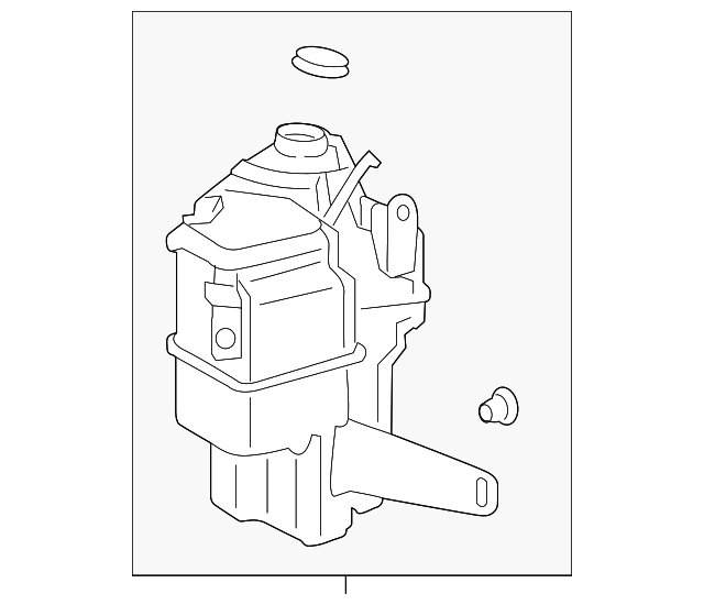 85315-06230 - Washer Fluid Reservoir - 2018-2021 Toyota | OEM Genuine Parts