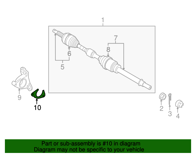 39776-EN000 - Support Bracket Retainer Plate 2007-2024 Nissan | Nissan ...