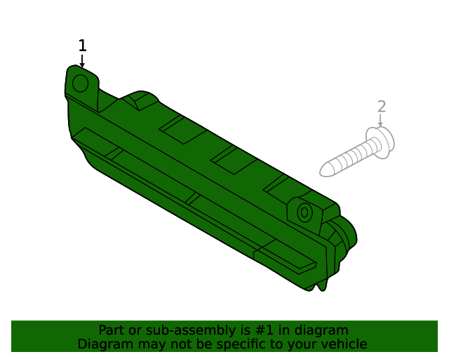 2019-2020 Kia K900 Backup Lamp 92408-J6000 | QuirkParts