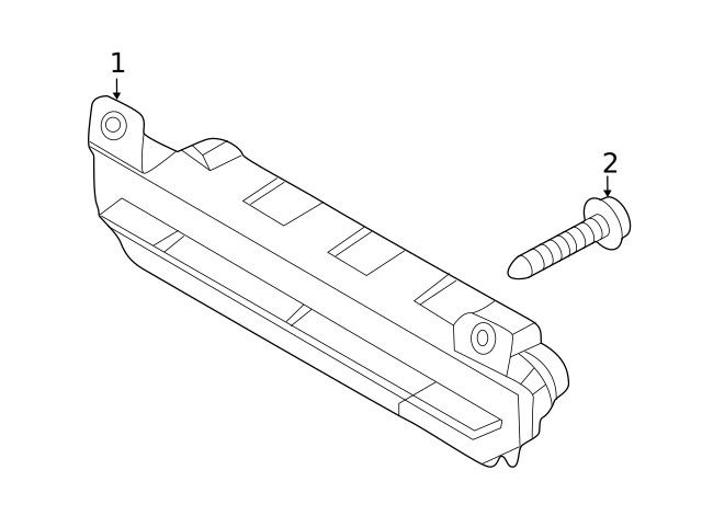 2019-2020 Kia K900 Backup Lamp 92408-J6000 | QuirkParts