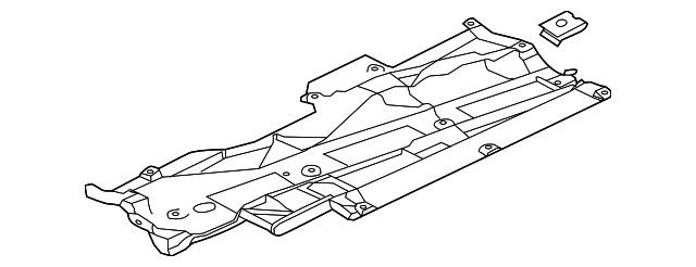 2014-2017 Mazda 6 Front Shield GHP9-56-3D0D | RealMazdaParts.com