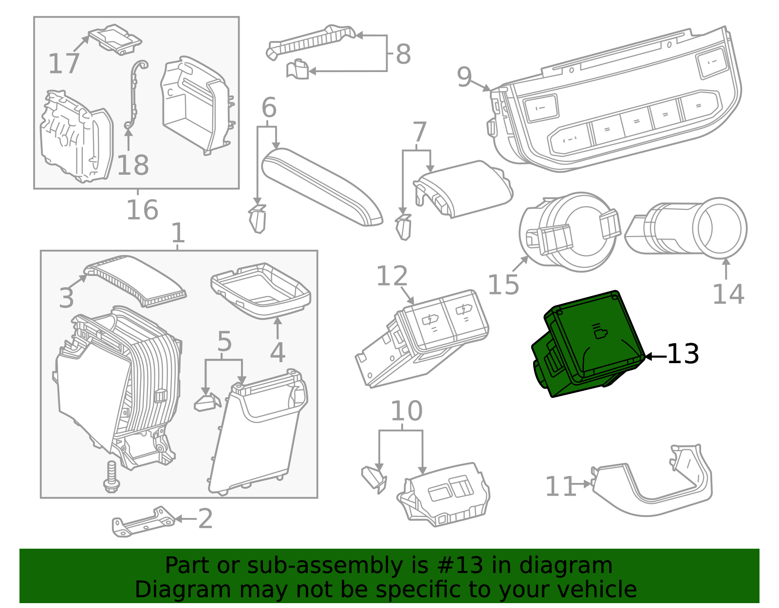 85530-48160-C0 - 2020-2024 Toyota Highlander - Rear Power Outlet ...