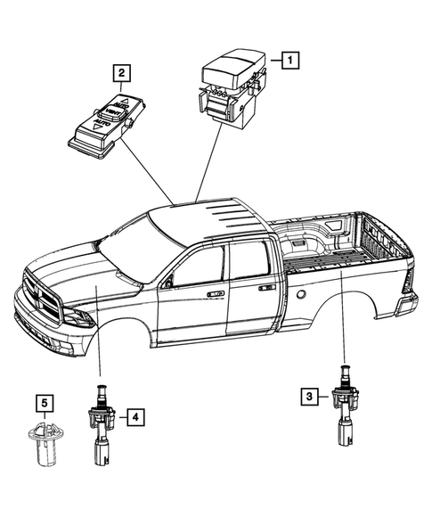 Switches for 2017 Ram 1500 | Mopar Online Parts