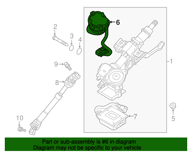 2016-2018 Hyundai Tucson Motor 56330-D3000 | OEM Parts Online