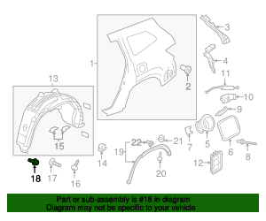 1991-2021 Honda Bolt, Bumper 90149-SA0-003 | Cheaper Honda Parts