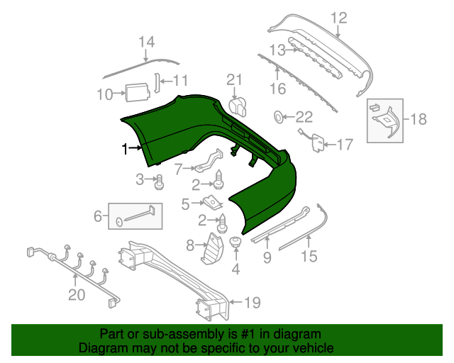 2010-2013 Mercedes-Benz Bumper Cover 212-880-28-40-9999 | MB Parts Center