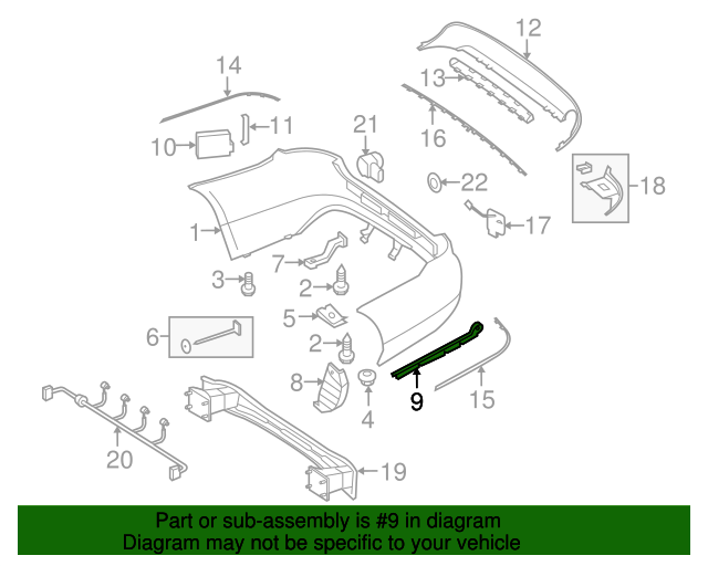 212-880-14-30 - Protect Strip 2010-2013 Mercedes-Benz | Mercedes-Benz ...