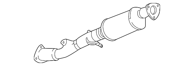 2019-2021 GM Converter & Pipe 84392383 | GMPartsDirect.com