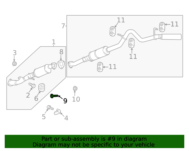 2016-2022 GM Exhaust Stud 15756879 GM | GMPartsDirect.com