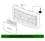 2014-2025 GM Multi-Purpose Clip 11546500 GM | GMPartsDirect.com