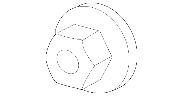 2009-2019 Ford Upper Hinge Lock Nut -W708880-S439 | TascaParts.com