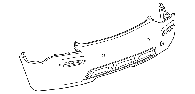 2015-2016 Chevrolet Trax Rear Lower Bumper Cover 95129003 GM ...