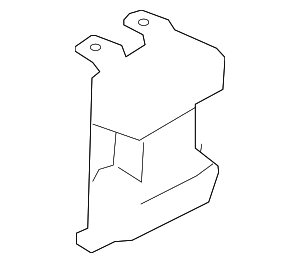 2013-2016 GM Passenger Side Rear Bumper Impact Bar Bumper 95129349 ...