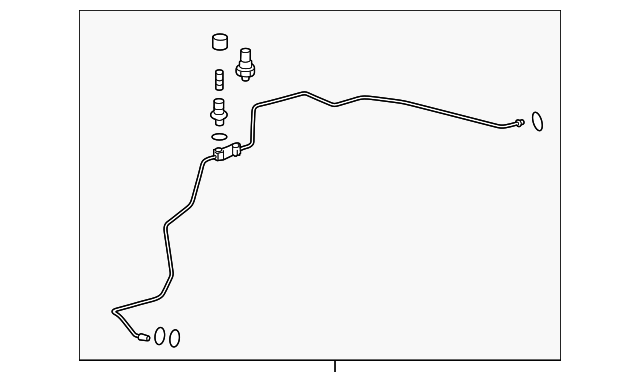 2022-2024 Toyota A/C Pipe 88710-0R290 | Toyota Parts Express
