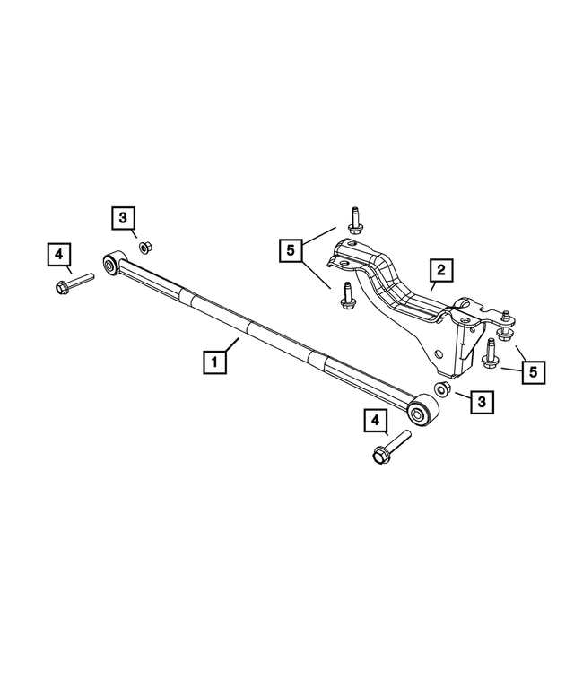 2008-2020 Mopar Track Bar Bracket 4721347AA | Mopar eStore