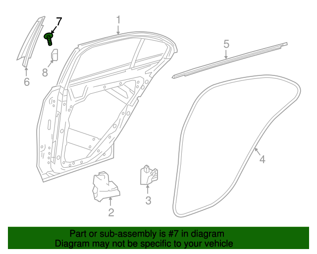 006-990-35-12 - Door Applique Screw 2014-2021 Mercedes-Benz | Mercedes ...