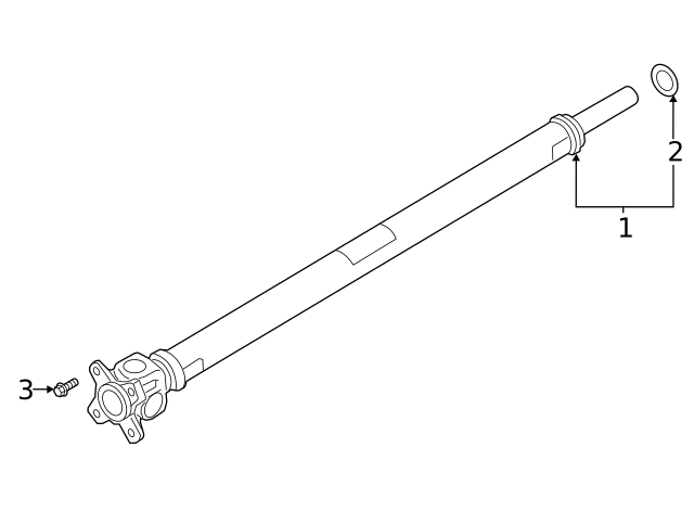 2021-2023 BMW Drive Shaft 26-20-8-747-238 | AutoNationParts.com