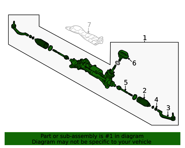 2021-2024 Nissan Rogue Gear Assembly 49001-6RA2D | QuirkParts