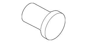 2000-2017 Mercedes-Benz Rocker Molding Rivet 003-990-34-97 | MB OEM Parts