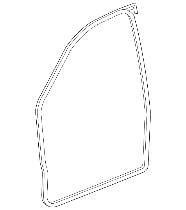 23277124 - Surround Weather-Strip - 2015-2020 GM | Findlay Auto Parts