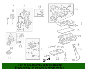 2000-2024 Toyota Lower Oil Pan Nut 90182-A0010 | Toyota Parts Center