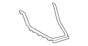 2019-2024 Toyota Finish Molding 58831-0R060 | Toyota Parts Center