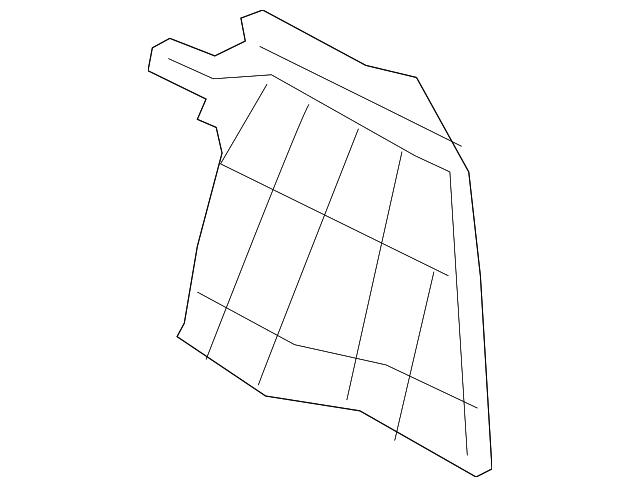 2019-2024 Toyota Front Panel 58816-0R030-C0 | Toyota Parts Center