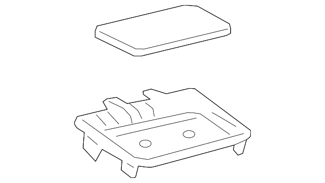 58813-42041-E7 - Box Console Upper 2019-2024 Toyota | Longo Toyota Parts