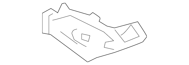 2019-2023 Toyota Outlet Duct 58864-0R010 | Toyota Parts Center