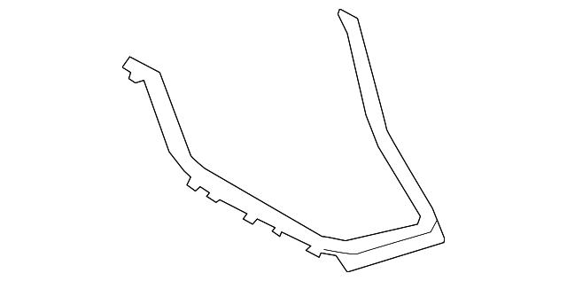 2019-2023 Toyota Finish Molding 58831-0R060 | Toyota Parts
