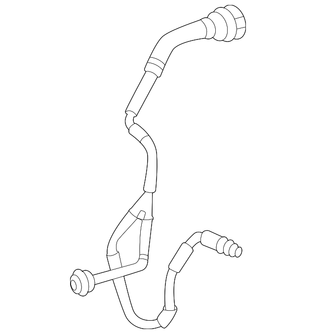 167-501-66-00 - Vent Hose 2020 Mercedes-Benz | Mercedes-Benz USA Parts