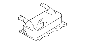 Genuine Porsche Oil Cooler for 2009-2012 Porsche 911 | OEM Part# 9A1 ...