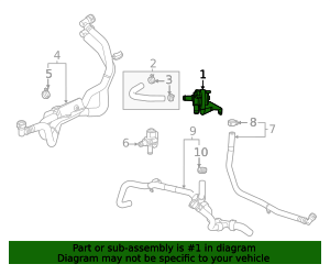 ML3Z-18D473-J - Engine Auxiliary Water Pump 2021-2023 Ford | AutoNation ...
