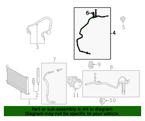 2021-2024 Toyota Sienna Liquid Line 88710-08130 | Toyota Parts Center