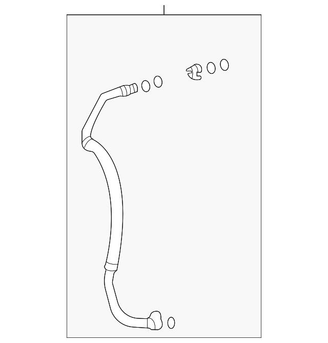 2021-2022 Toyota Sienna Center AC Line 88717-08420 | Toyota Parts Center