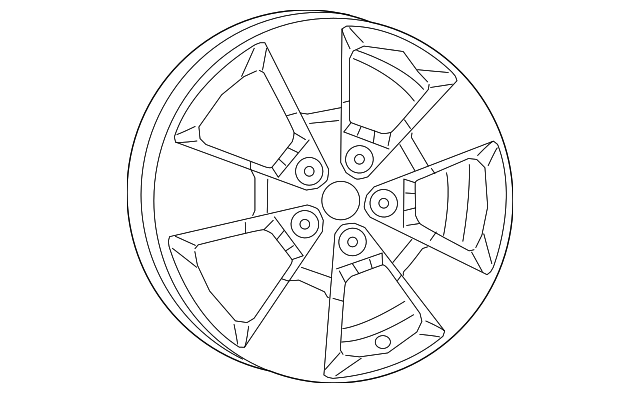 2019-2020 Jeep Cherokee Wheel, Alloy 5XT12DD5AA | TascaParts.com