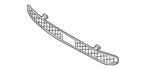 2019-2020 Hyundai Santa Fe Bumper Grille 86531-S2010 | Hyundai ...