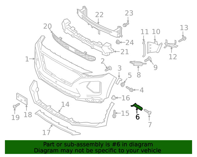 2019-2020 Hyundai Santa Fe Mount Bracket 86551-S2000 | OEM Parts Online