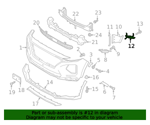 2019-2020 Hyundai Santa Fe End Cover 86564-S2000 | OEM Parts Online