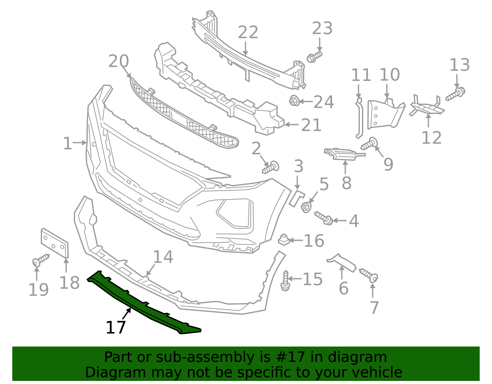 2019-2020 Hyundai Santa Fe Skid Plate 86577-S2000 | Hyundai Wholesale ...