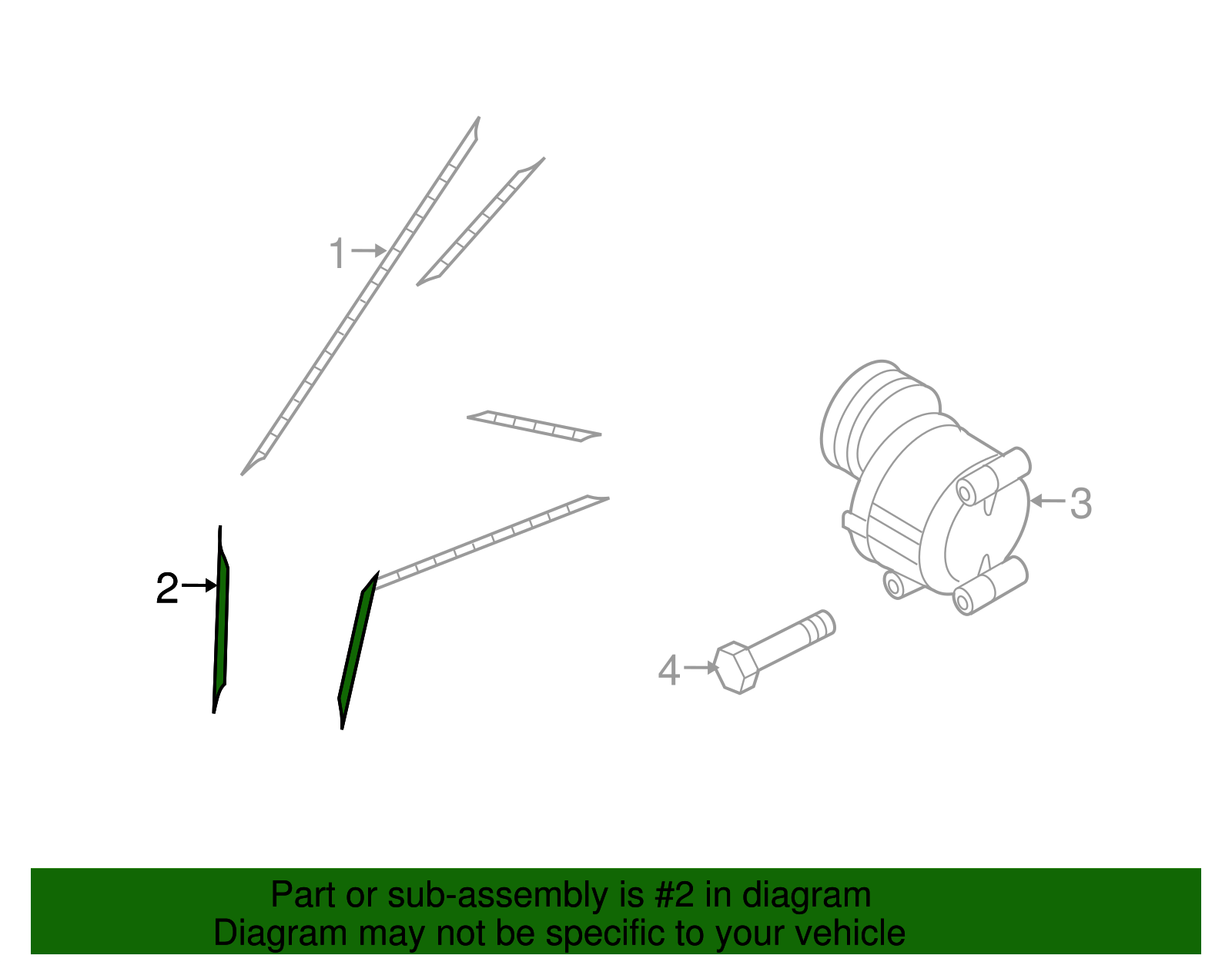 2004-2010 Mazda AC Belt LF5015908B | Retail Performance Auto Parts