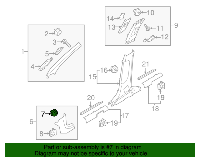 2014-2021 Kia OEM NEW 2014-2020 Kia Forte Hatchback Left Right Door ...