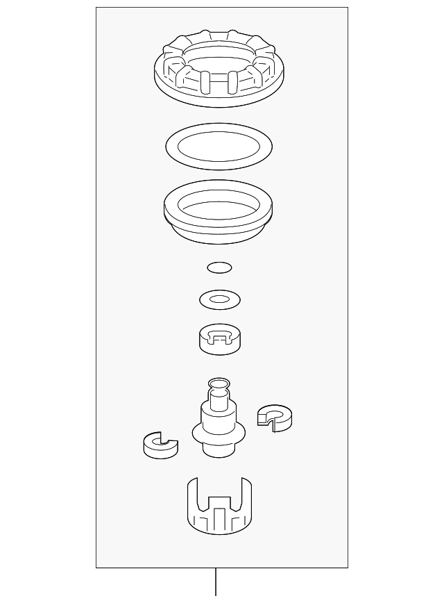 17052-TK4-A00 - Fuel Pressure Regulator 2010-2012 Honda | Honda Parts ...