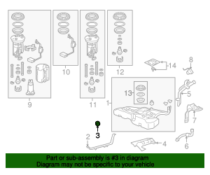 17512-TA0-A01 - Mount Cushion 2008-2015 Honda | Honda Parts Online